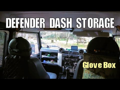 Land Rover Defender Storage Dash Locker