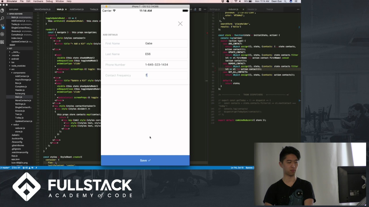 Stackathon Presentation: Kit (keep in touch)