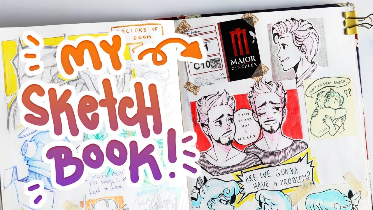 FAVOURITE SKETCHBOOK TO DATE?? | a peak inside my sketchbook! | #8