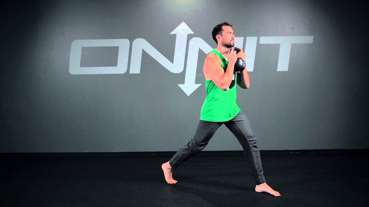 Kettlebell Goblet Split Squat Lunge