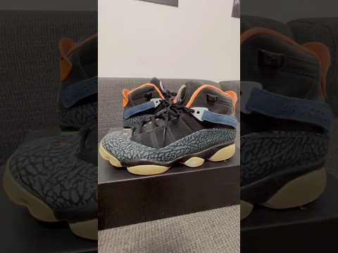 Jordan 6 Rings - Black/Atomic Orange - New Slate - Wolf Grey