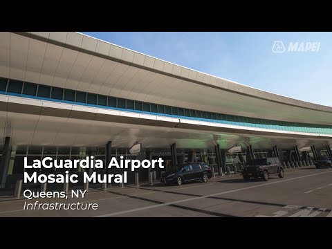 LaGuardia Airport Mosaic Mural