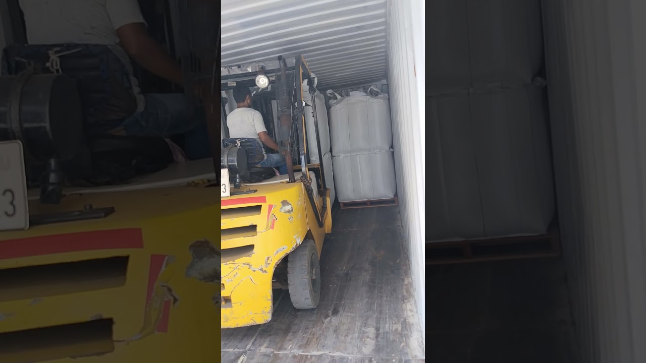 rice Jammu loading container 👍🚛#forklift