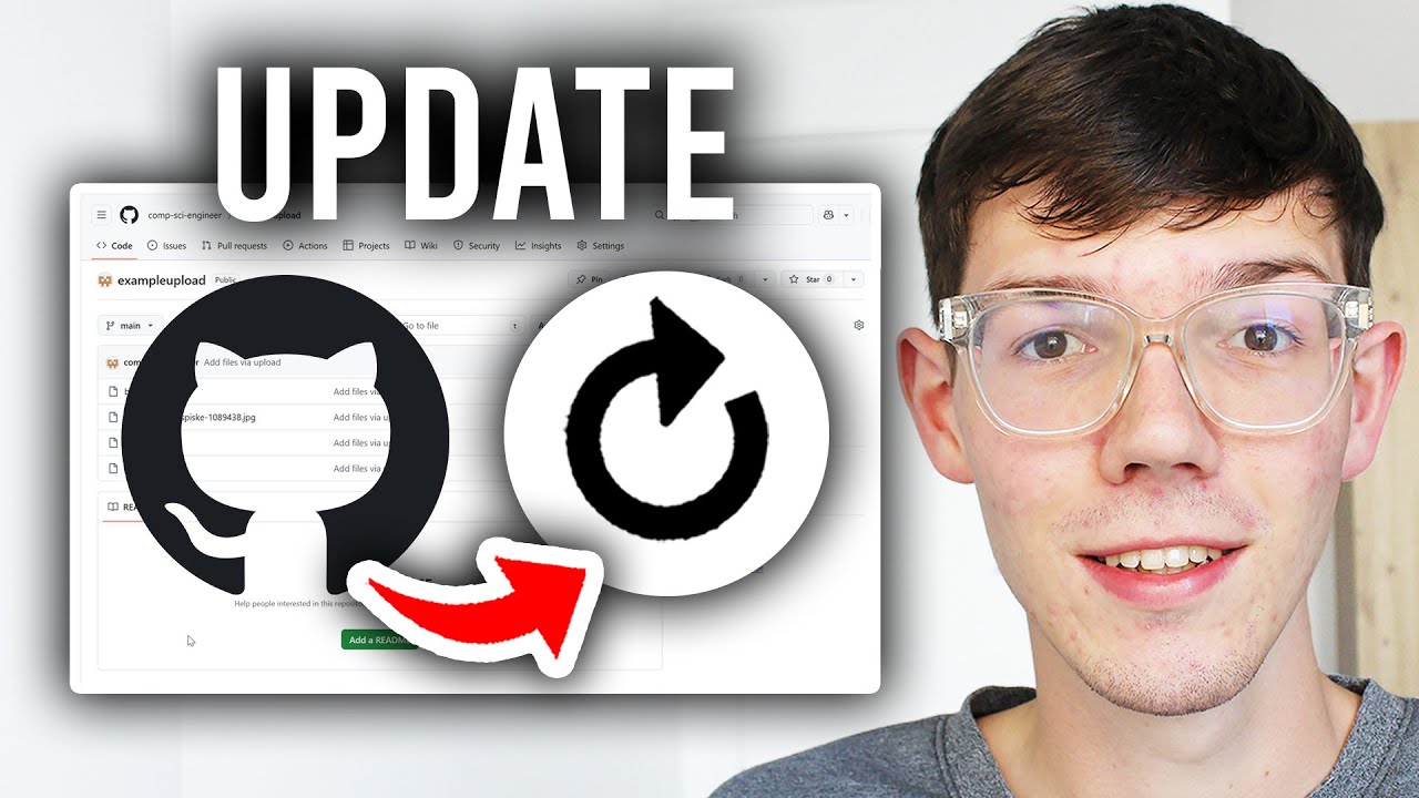 How To Update Existing Project On GitHub Repository - Step By Step