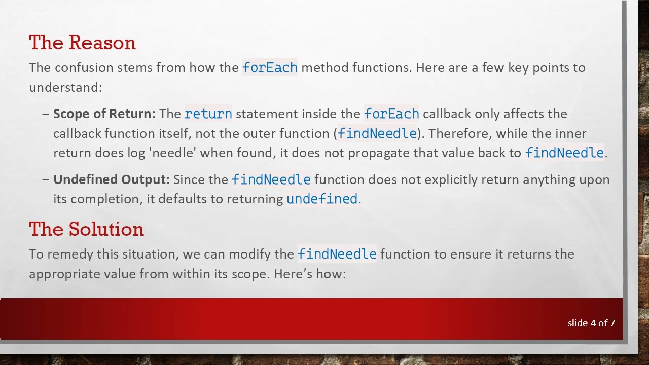 Understanding Why JS array.map() Returns Undefined: A Deep Dive into Handling JavaScript Arrays