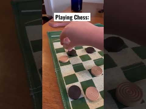 Playing checkers with that one friend…