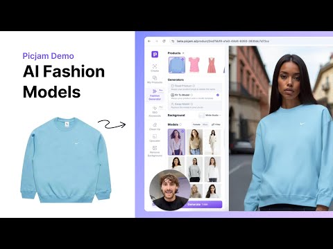Creating Hundreds of AI Fashion Models in Minutes with Picjam