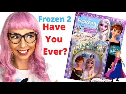 Lisa doing Frozen 2 Magazine | Kids Stories in English