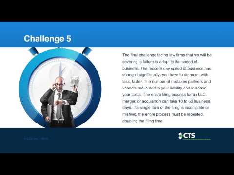 Top Challenges Facing 21st Century Law Firms | CTS