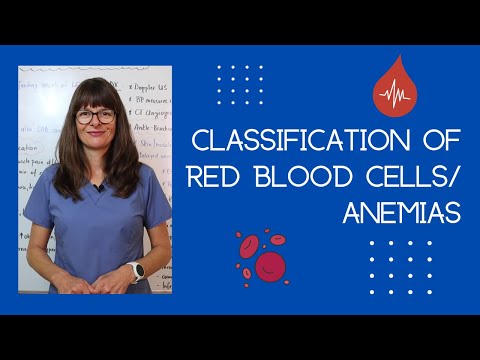 Classification of Red Blood Cells/Anemias
