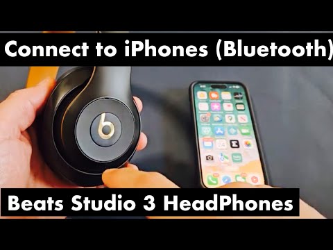 How to Connect & Pair Beats Studio 3 Headphones: to an iPhone via Bluetooth