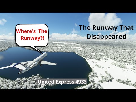 The Mystery Of The Missing Runway | United Express Flight 4933