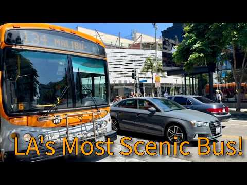 Los Angeles Metro’s Most Scenic Bus Ride: Local 134 from Santa Monica to PCH & Getty Villa