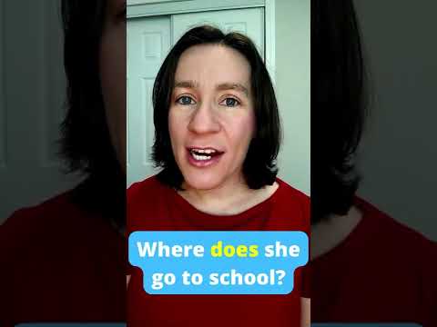Do / Does / Did - English grammar tip