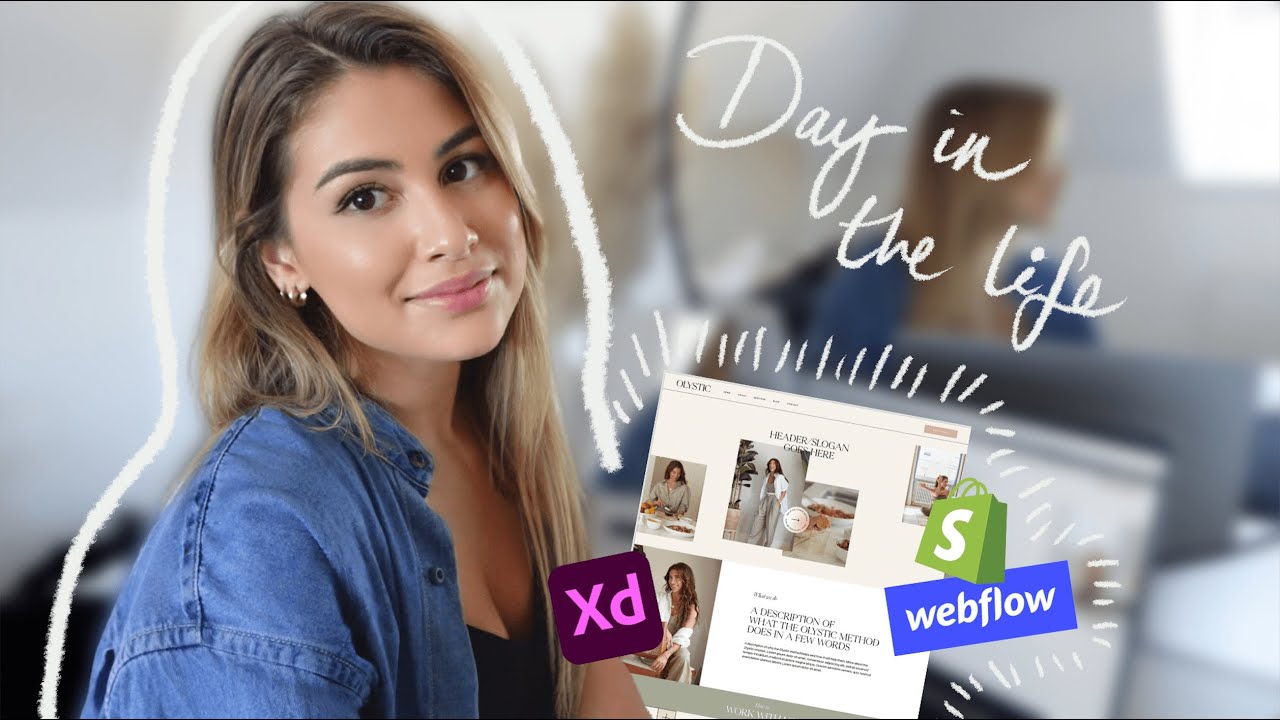 Day in the life of a graphic designer - Branding & Web Designer