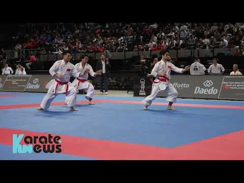 KATA MALE QUARTER-FINAL CHINA TEAM World Karate Championships 2024–Team Kata Finals | Navarra, Spain