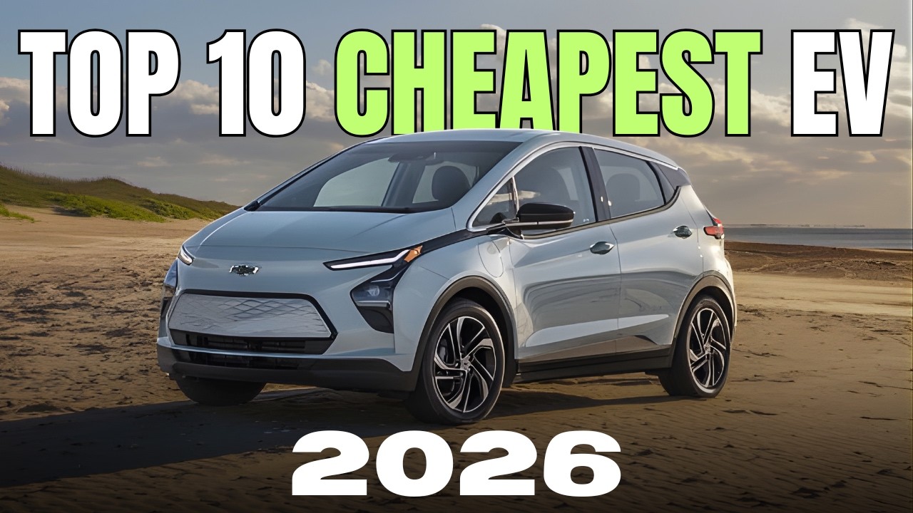 Top 10 Most Affordable New Electric Cars in America! (Real Prices, Real Range)