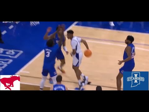 SMU vs Indiana State Highlights | NIT Tournament 1st Round | 2024 College Basketball