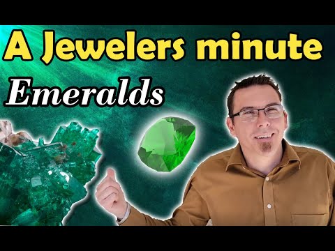 Emeralds - A jewelers min here at Vernon Jewelers.
