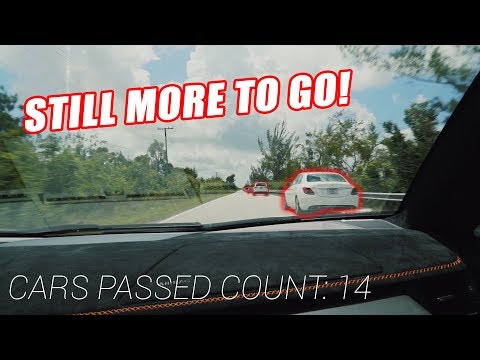 *WORLD RECORD SET* MOST CARS PASSED IN THE ONCOMING LANE AT ONCE!