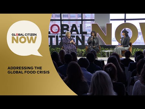 Sabrina Dhowre Elba and Erna Solberg Discuss the Global Food Crisis | Global Citizen NOW