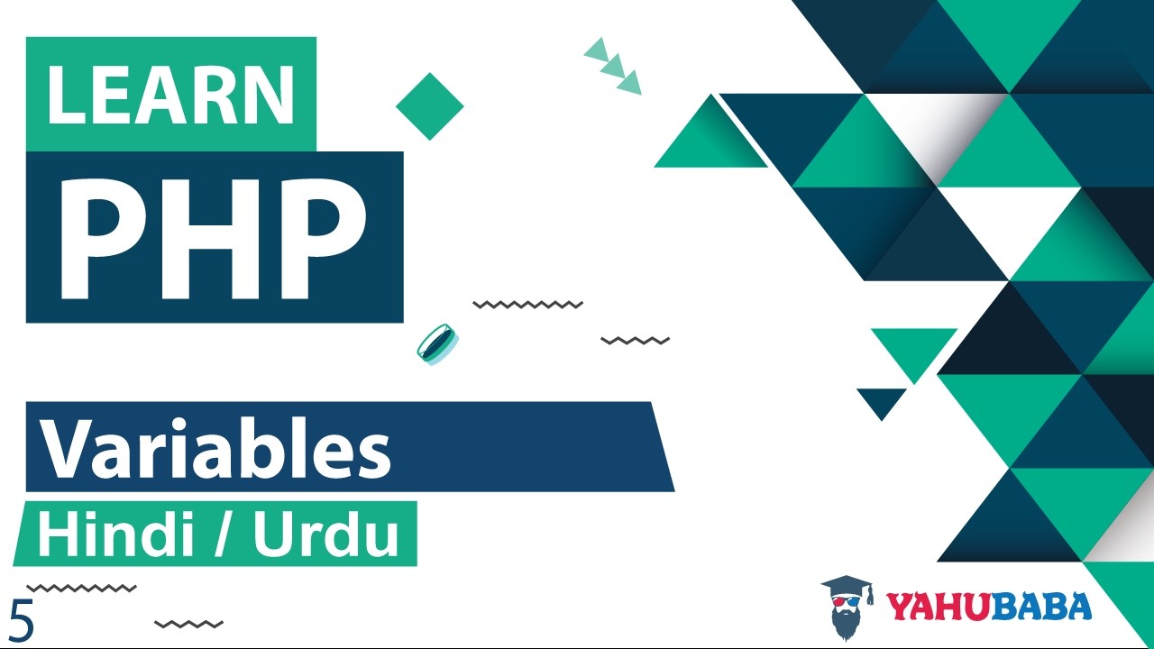 PHP Variables Tutorial in Hindi / Urdu
