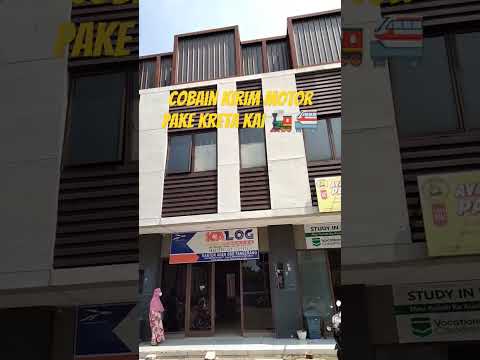 KIRIM MOTOR PAKE PT. KAI KALOG