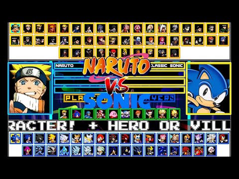 Naruto Vs. Sonic M.U.G.E.N - Download (free PC game) by AngelHero