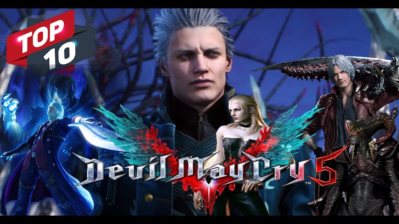 Top 10 Strongest Characters in Devil May Cry Series 2019