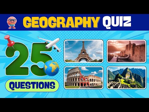 How Good Is Your Geography Knowledge? General Knowledge Trivia Quiz 🌎🧠