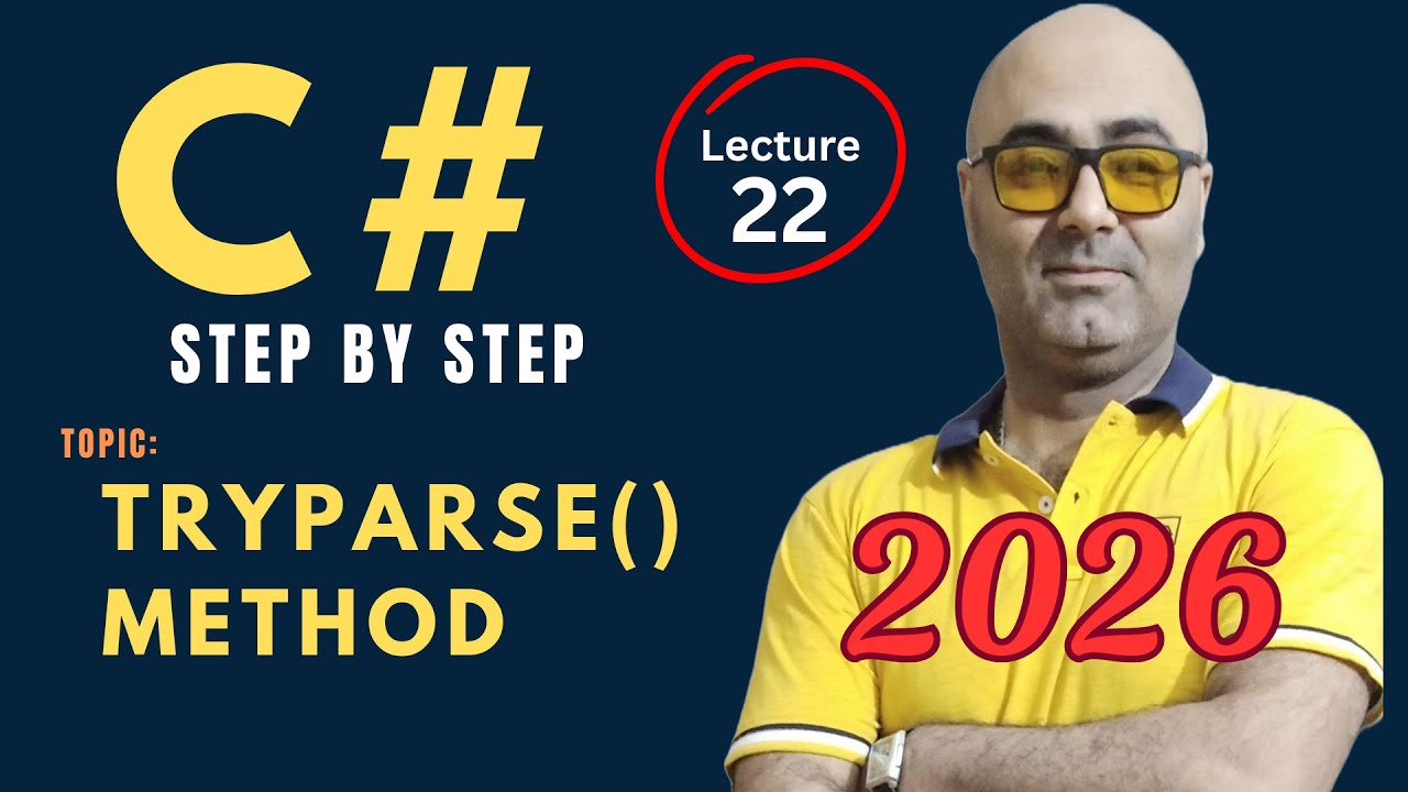 C# TryParse method – Beginner Friendly Tutorial –  Csharp programming 2026