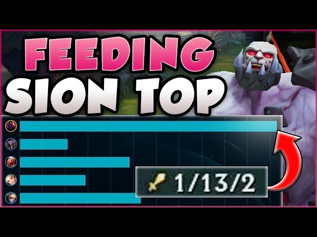 Inting Sion: The crazy, new strategy making waves in LOL
