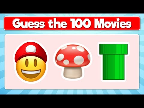 Guess the Movie by Emoji Quiz (100 Movies Emoji Puzzles)