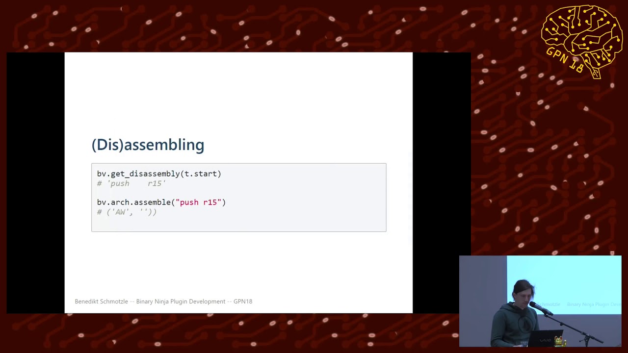 GPN18 - Binary Ninja plugin development