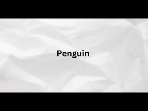How to pronounce penguin | English guide pronunciation