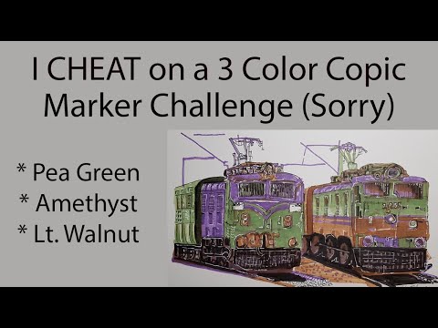 How to Cheat on a Three Color Marker Challenge