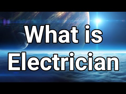What is Electrician. Urdu /English