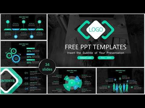 Best Black personality business PPT templates | Free download