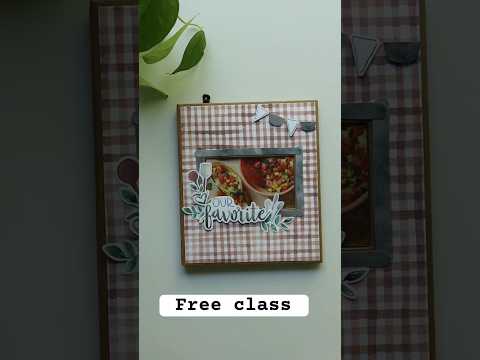 I made a recipe book using my own hand-watercolored collection! YBM Kitchen! ( free class giveaway )