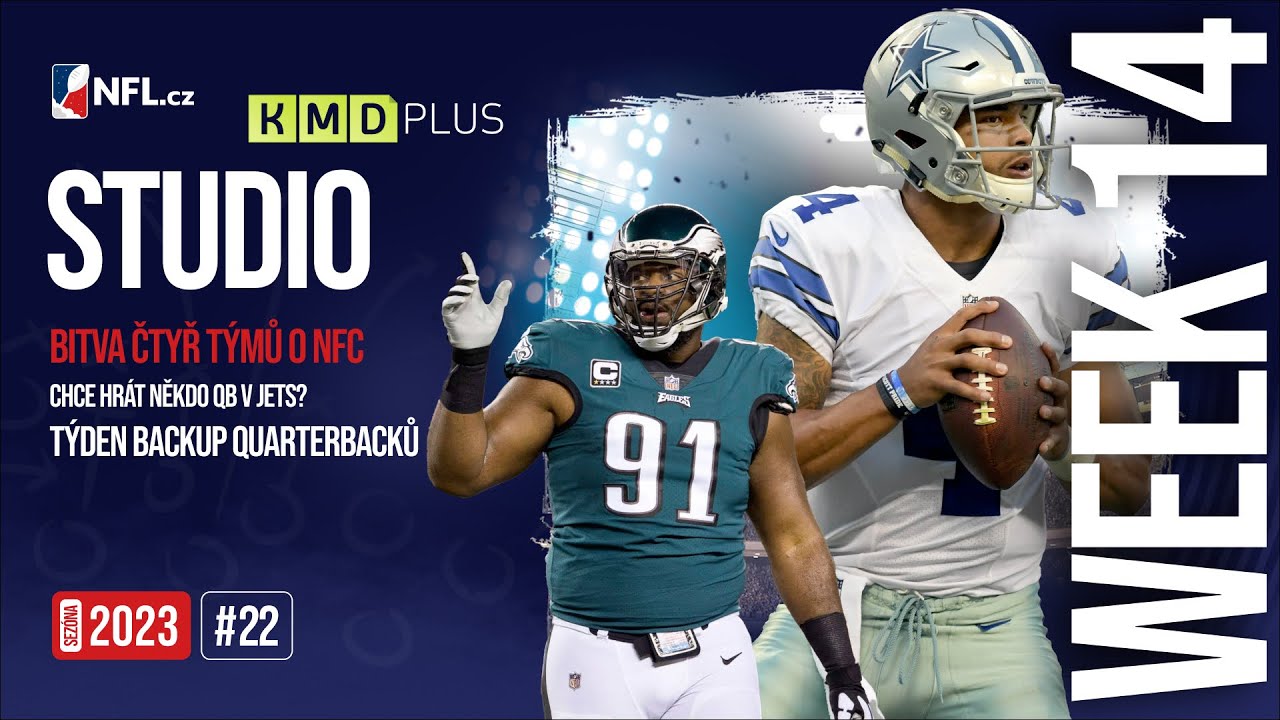 NFL.cz Studio – Week 14/2023 - NFL.cz