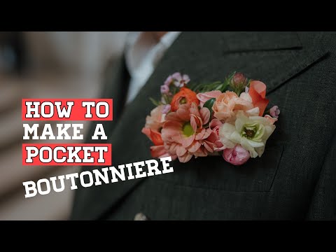 DIY Pocket Boutonniere