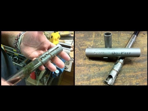 PaintballTek.com removes the barrel from the Bo Peep Automag (the Sword in the Stone)