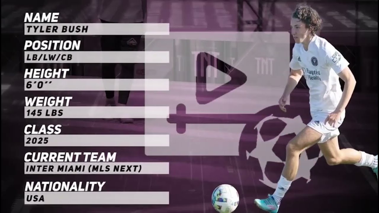 Tyler bush 2025 Orlando city u17