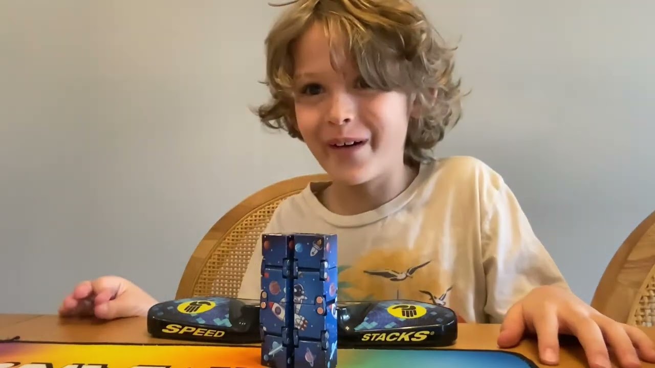 Outer space infinity cube unboxing + wr