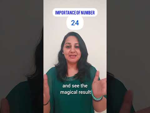 Importance of Number 24 #numerology #powerful #number24 #numerologist