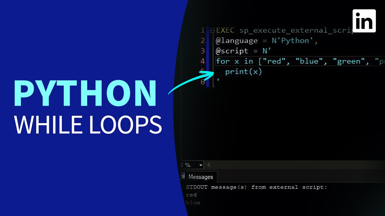 Python Tutorial - Using WHILE LOOPS