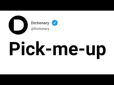 Pick-me-up Meaning In English