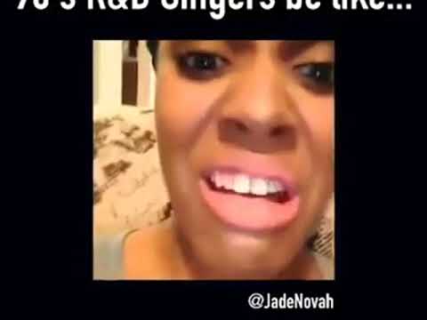 I Love The 1990's : 90's R&B Singers Be Like