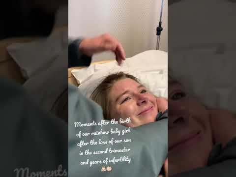 Emotional Rainbow Baby Birth
