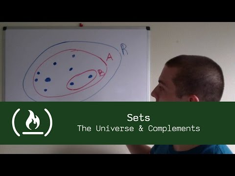 Maths for Programmers: Sets (The Universe & Complements)